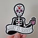 What is Sleep Vinyl 10cm Sticker - Etsy
