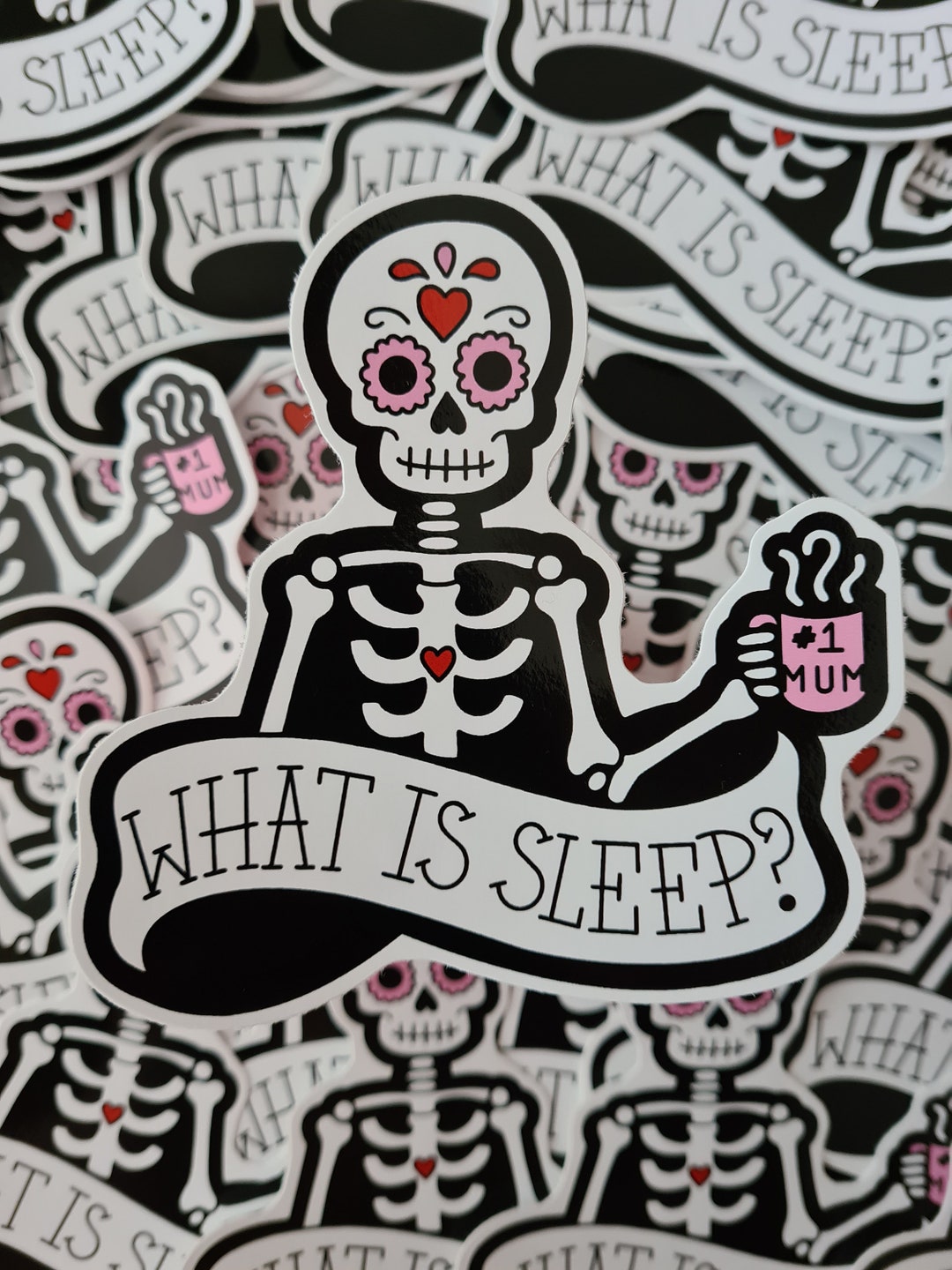 What is Sleep Vinyl 10cm Sticker - Etsy