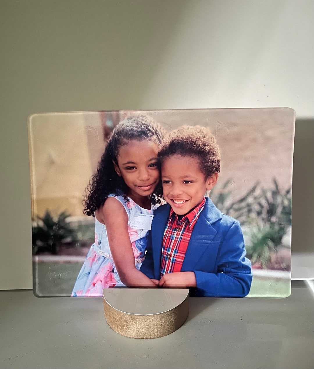 Personalized Acrylic Photo Frame Custom Desktop Photo Frame Plaque - Etsy