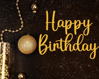 Happy Birthday Blank Inside Printable Greeting Card - Etsy