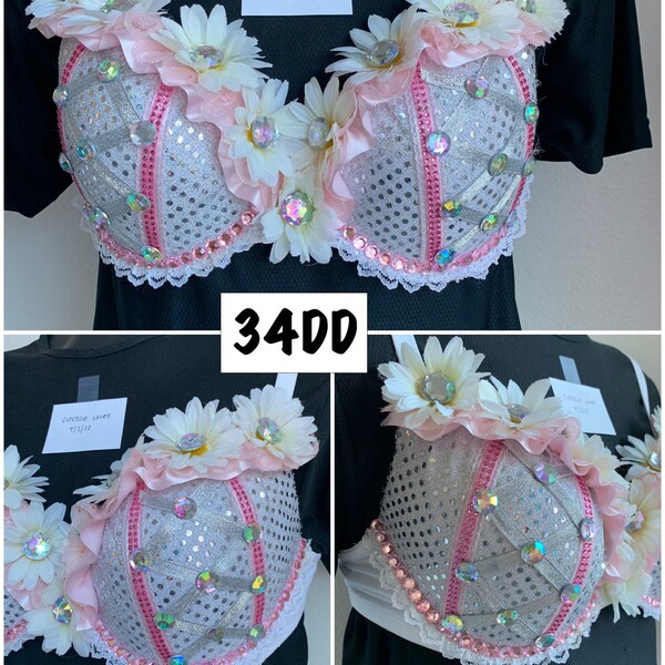 Rave Bra - Etsy