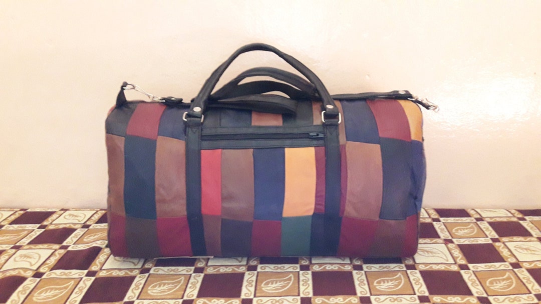 Handgemachte Ledertasche,Weekender Turnbeutel,marokkanische Ledertasche ...