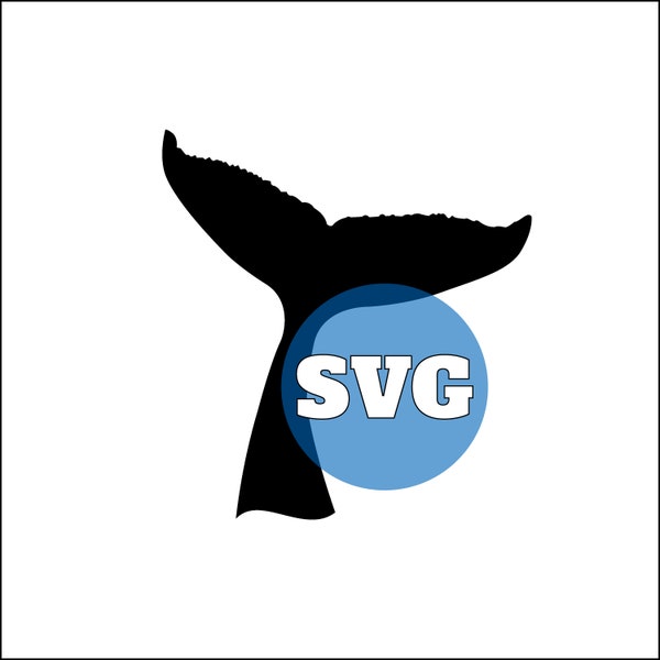 Whale Tail Svg - Etsy