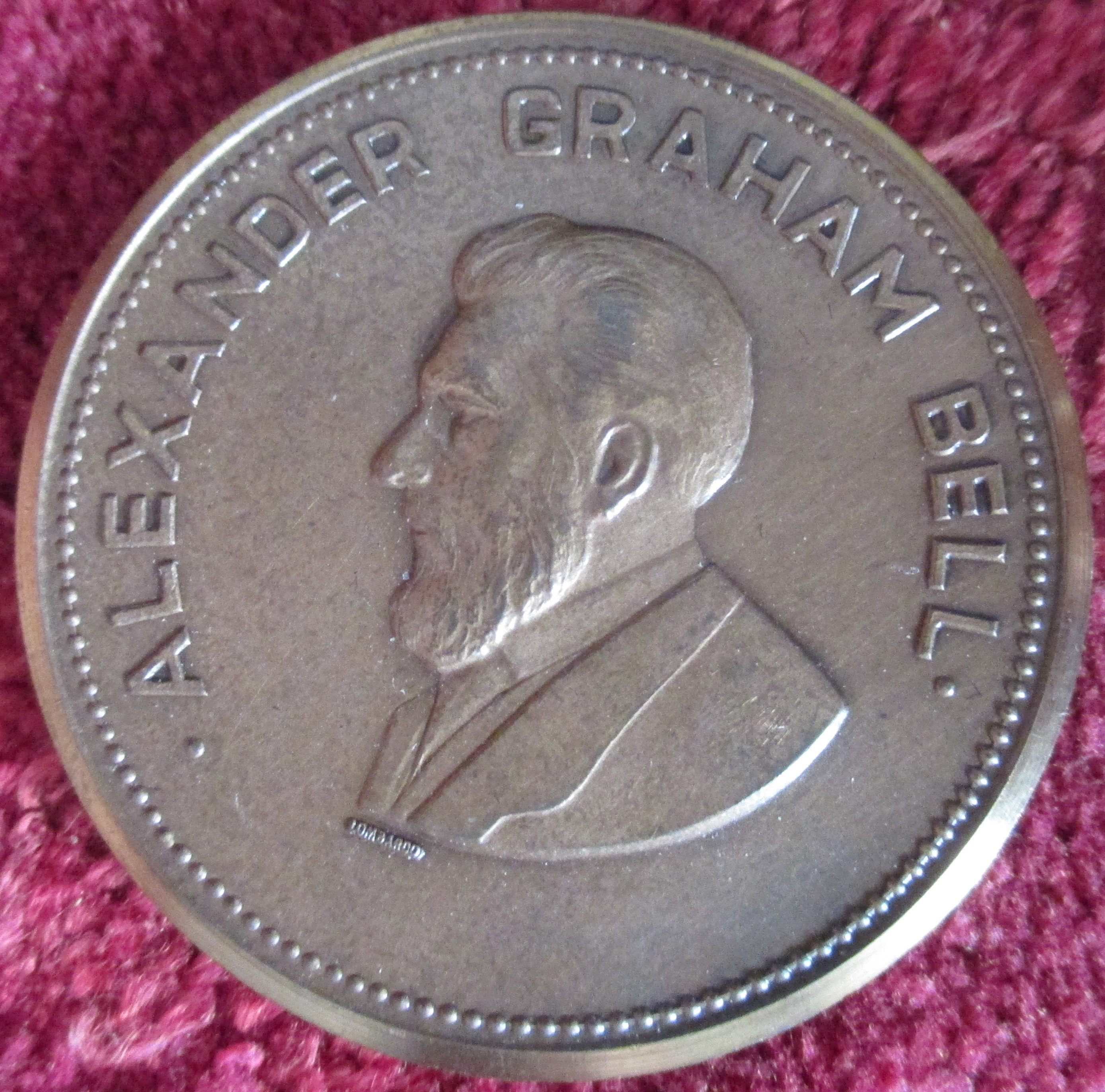 Alexander Graham Bell Homestead Lombardo Mint Token - Etsy Canada