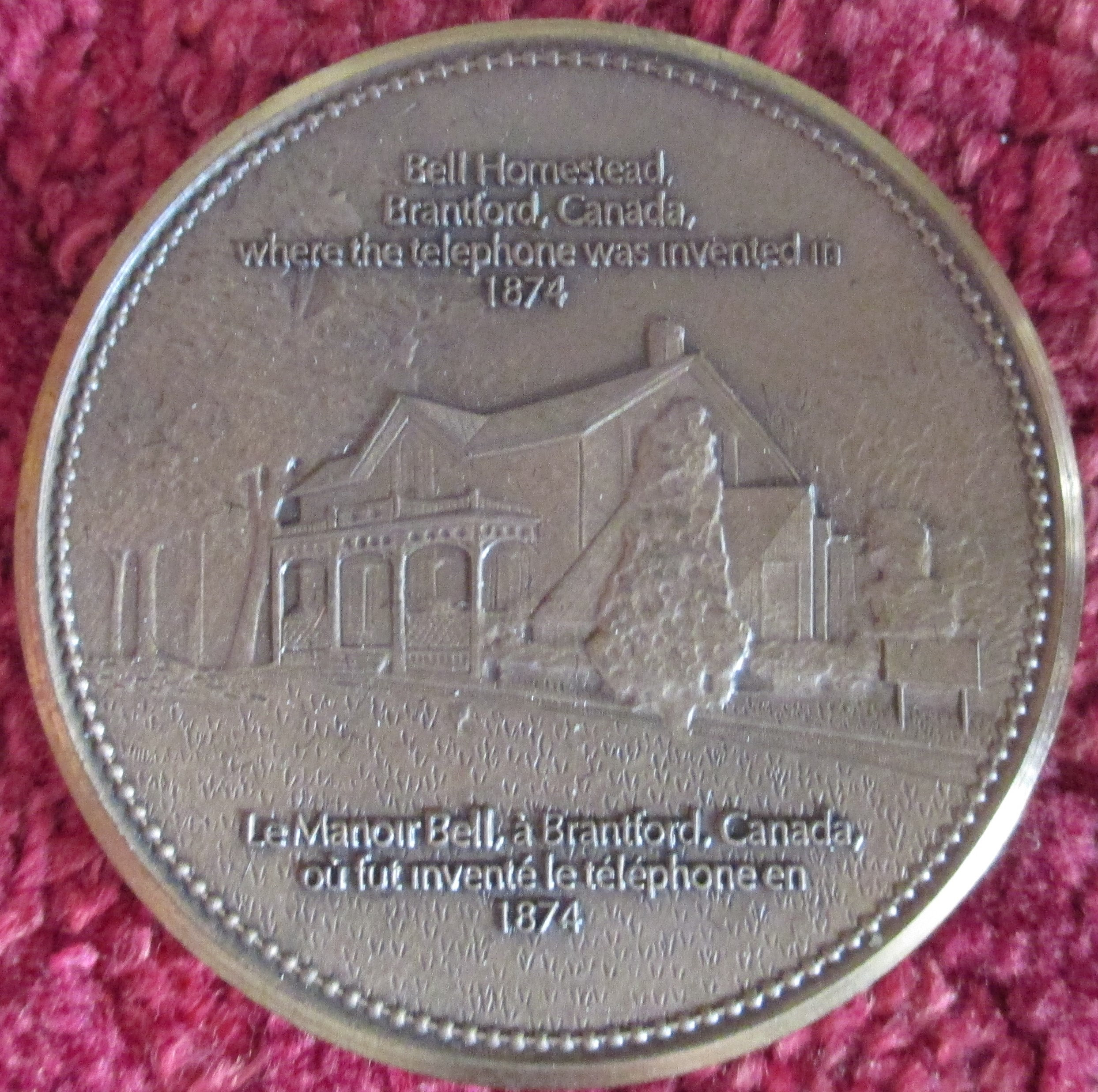 Alexander Graham Bell Homestead Lombardo Mint Token - Etsy Canada