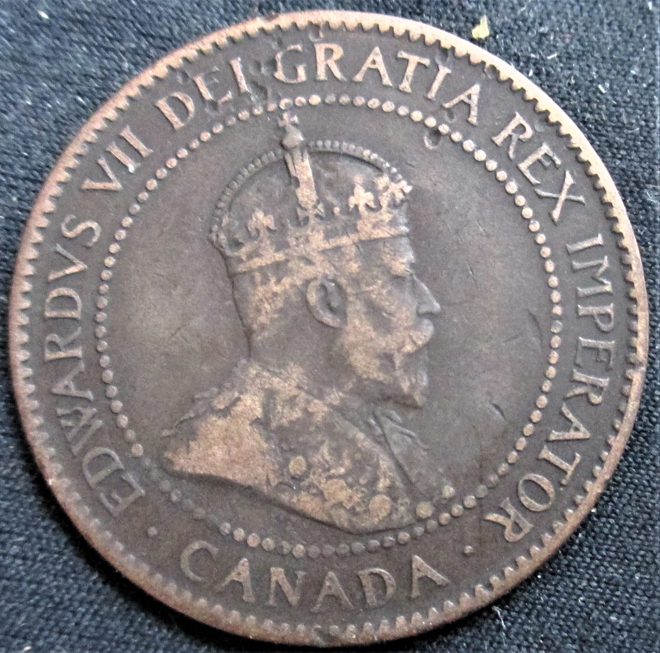 1903 Canadian Large Cent Penny | Etsy