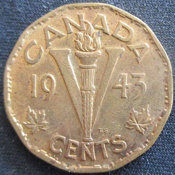 1943 Canada Nickel - Etsy
