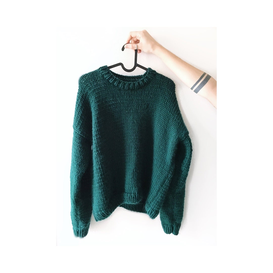 The Simple Sweater Handmade With 100% Peruvian Wool - Etsy