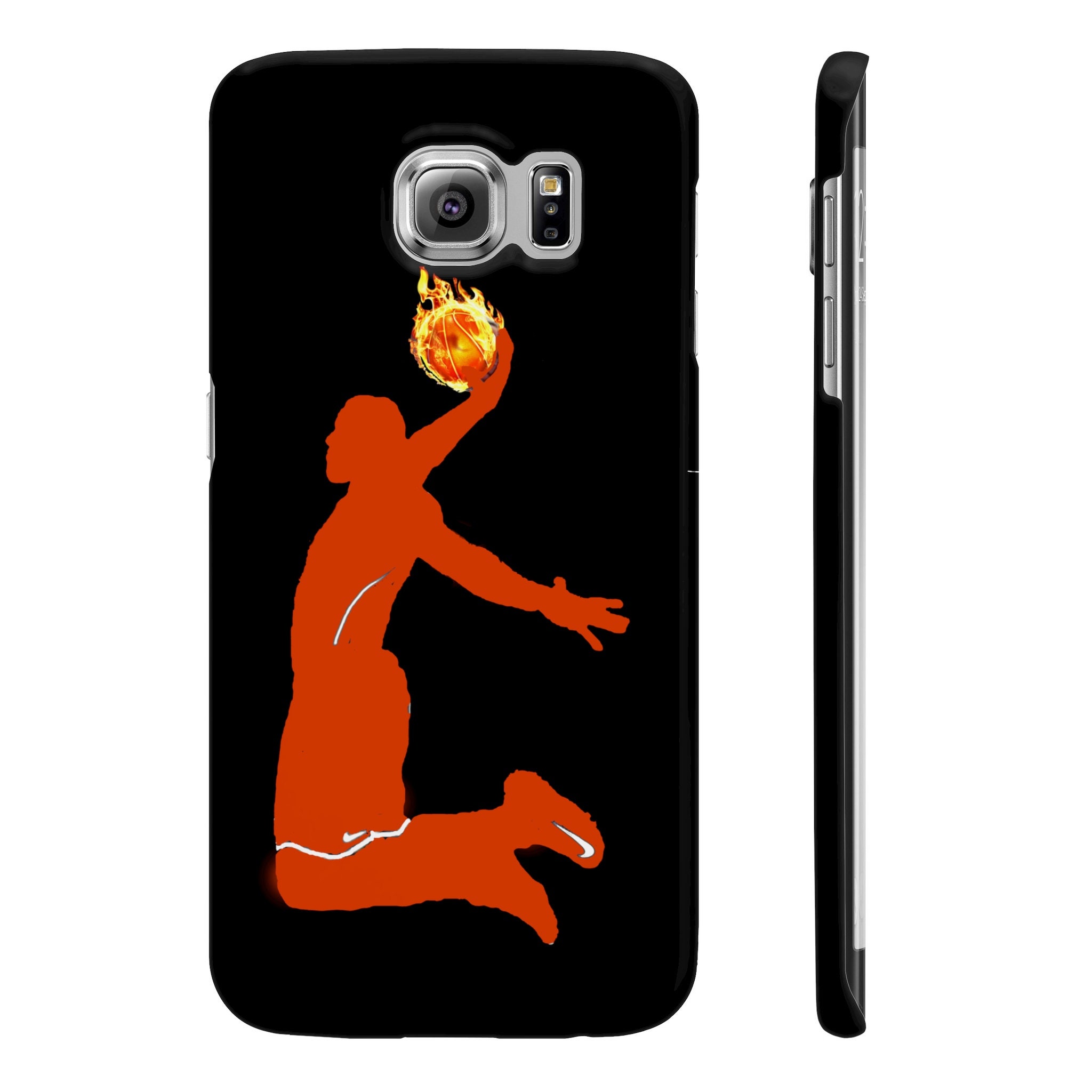 Lebron James Phone Case, Basketball Slim Phone Case Black, Basketball ...