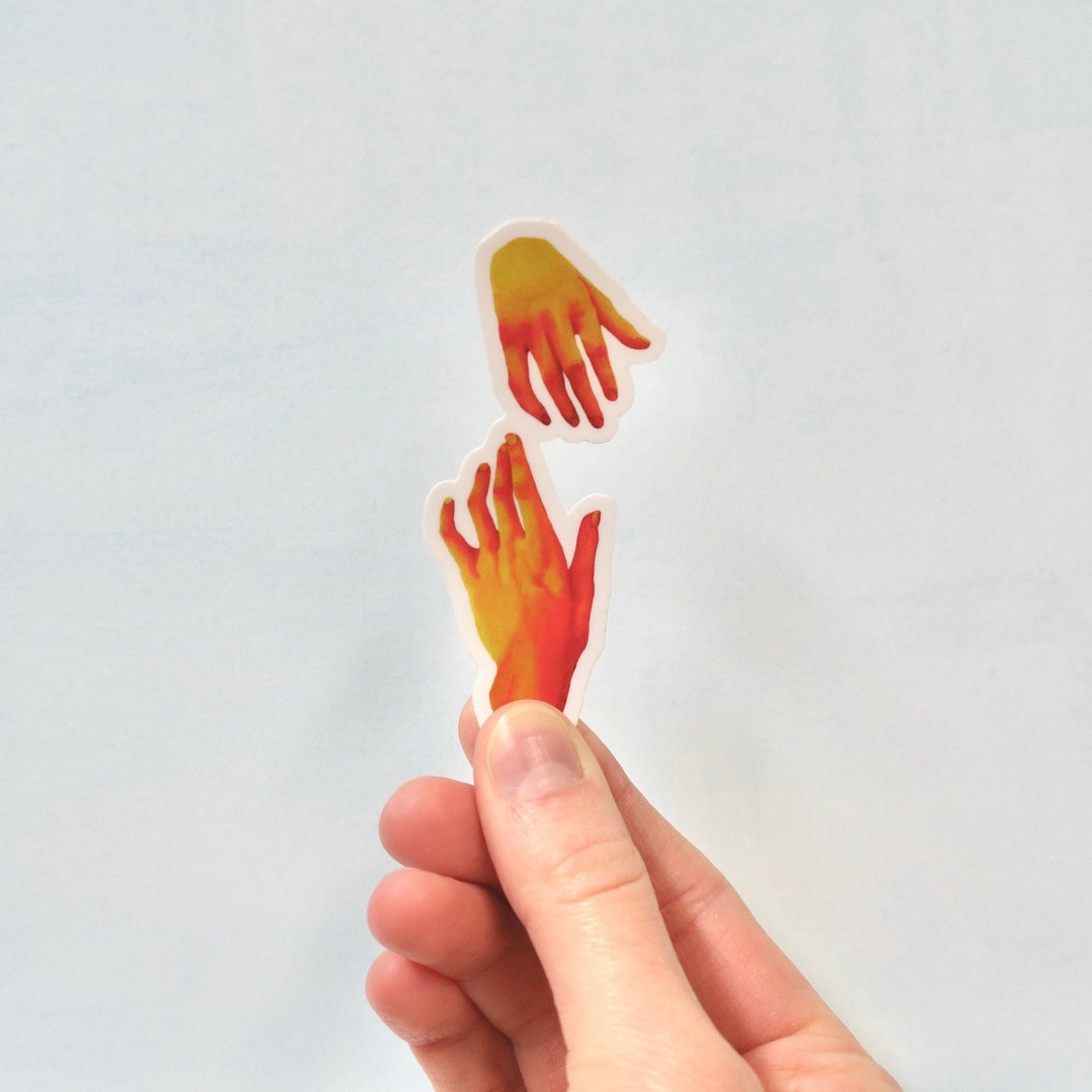 Reaching Out Original Sticker - Etsy