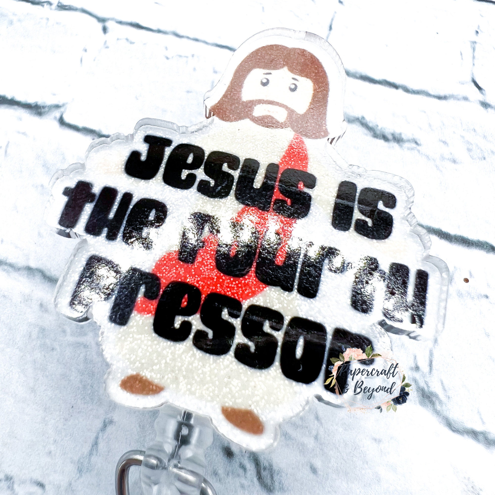 RTS: Jesus is the Fourth Pressor Badge Reel Funny Nurse Badge - Etsy