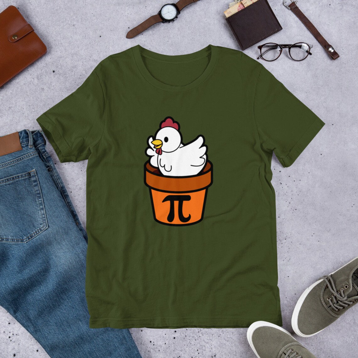 Chicken Pot Pie Shirt Pi T-shirt Math Teacher Gift - Etsy