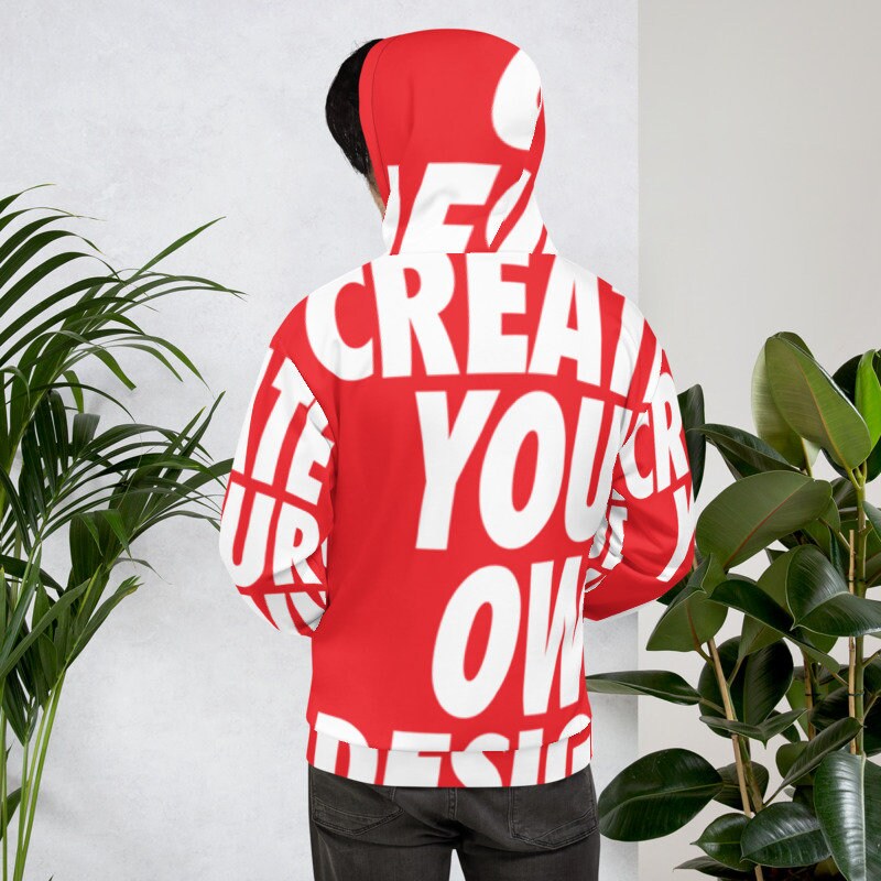 All Over Print Unisex Hoodie Custom Printed Pullover - Etsy