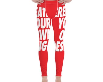 Custom All Over Print Men's Compression Pants - Etsy