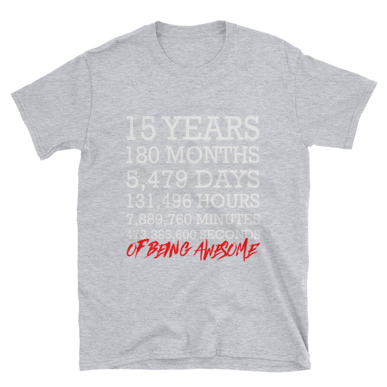 15th Birthday Shirt, 15 Year Old Birthday Shirt, Birthday Boy Birthday ...