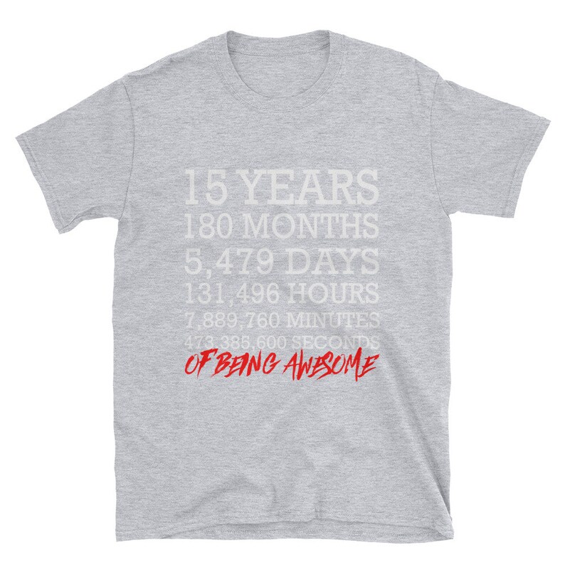 15th Birthday Shirt 15 Year Old Birthday Shirt Birthday Boy - Etsy