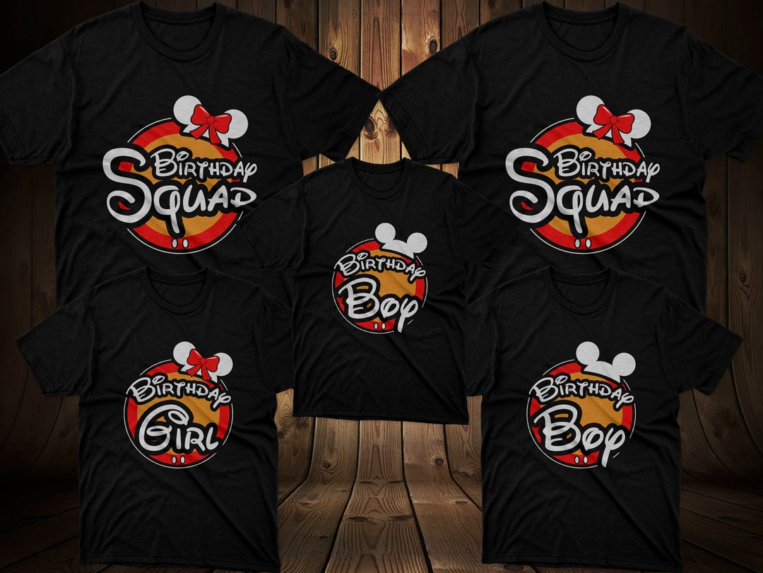 The Birthday Squad Tshirts, Birthday Tees, Birthday Squad Tees ...
