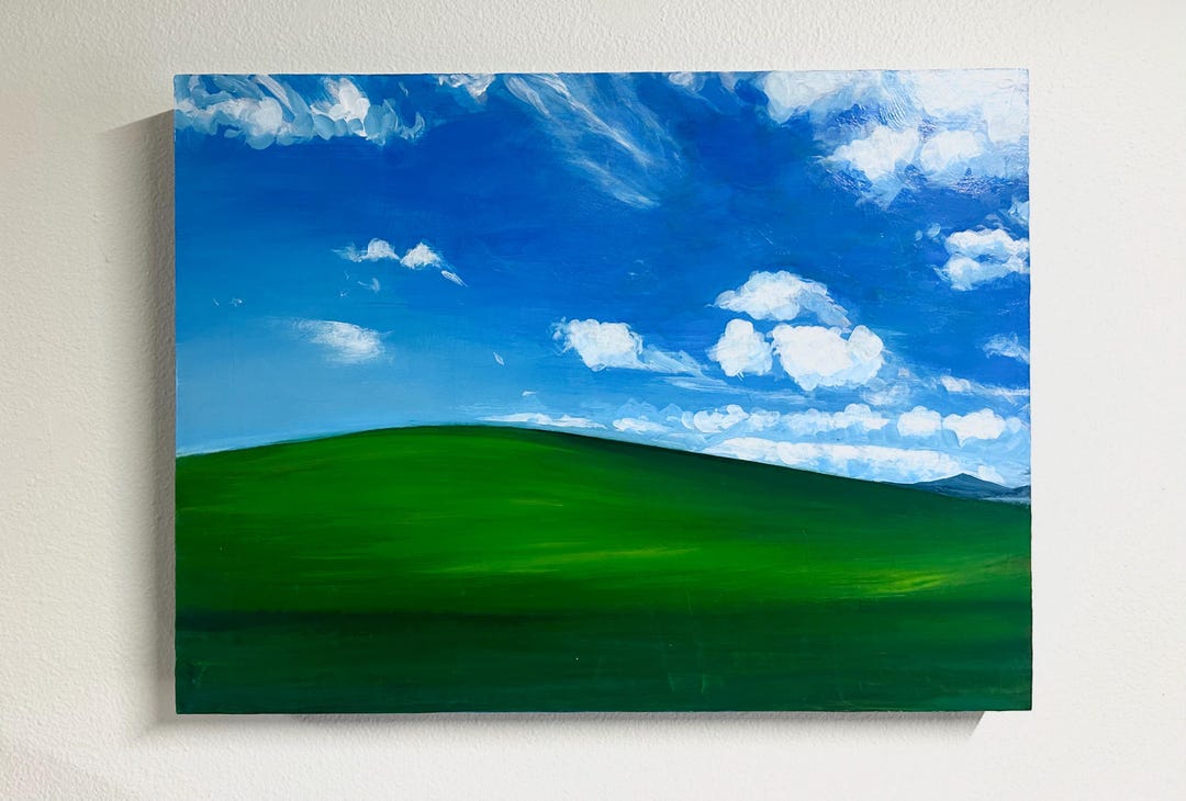 Windows XP Painting - Etsy