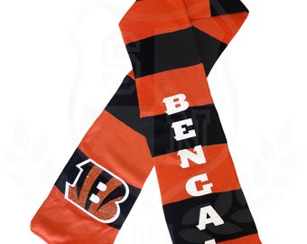 Bengals scarf | Etsy