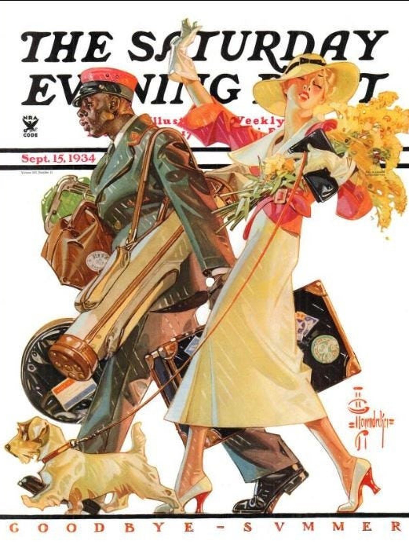 1930's Saturday Evening Post Magazine Covers Prints - Digital Downloads ...