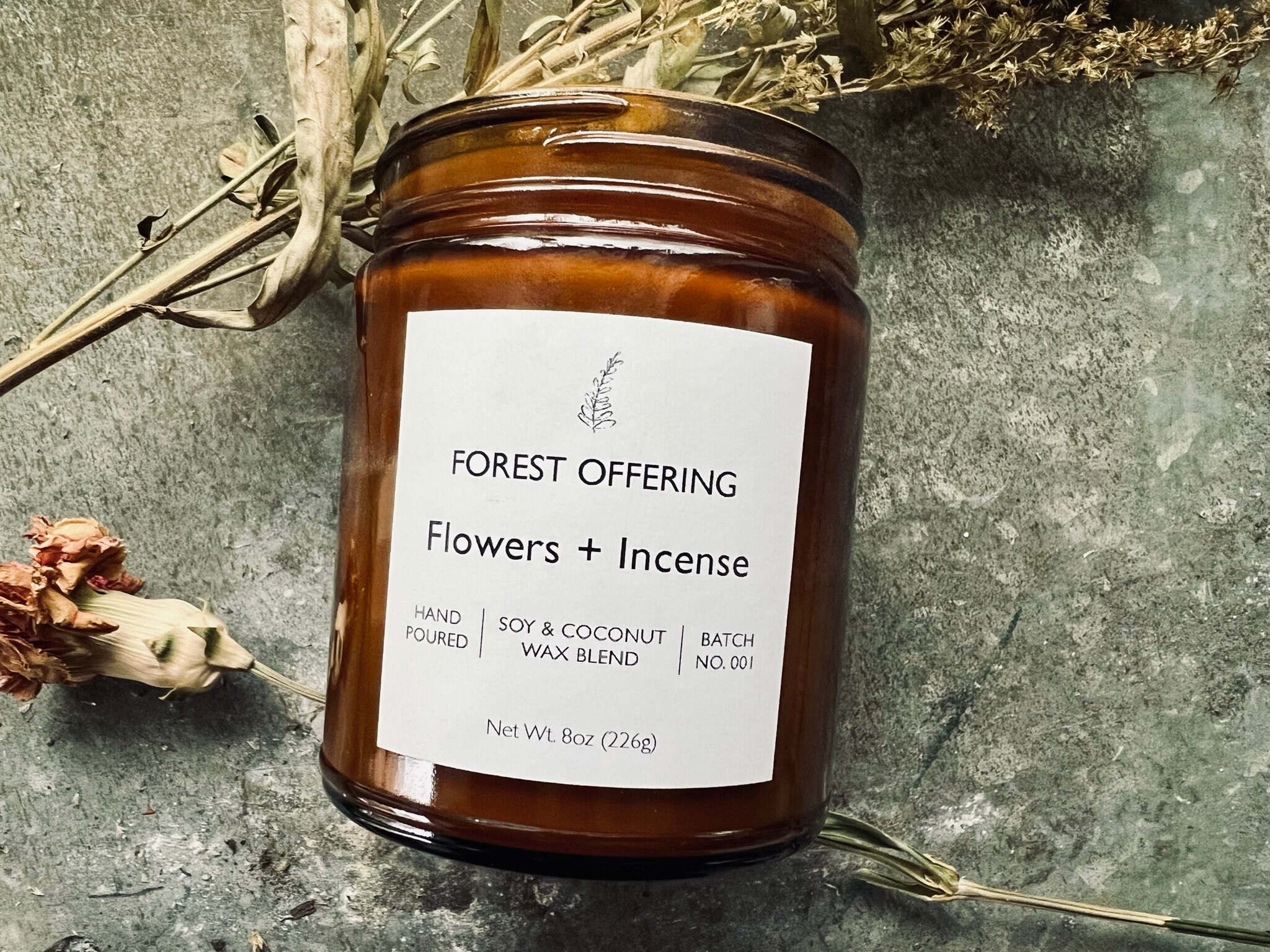 Wooden Wick Candles — Forest Offering