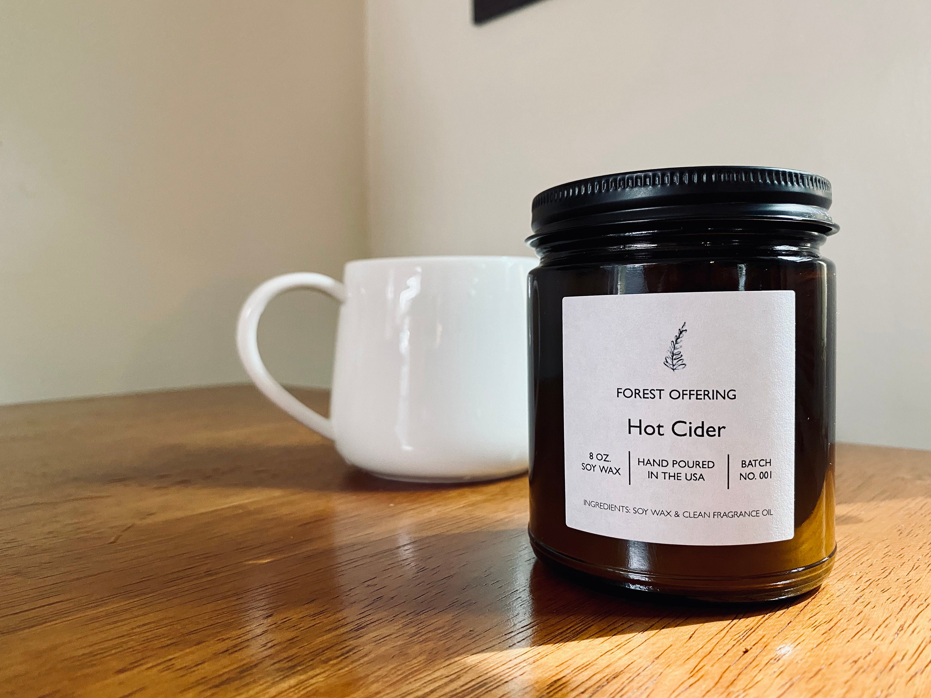 Wooden Wick Candles — Forest Offering