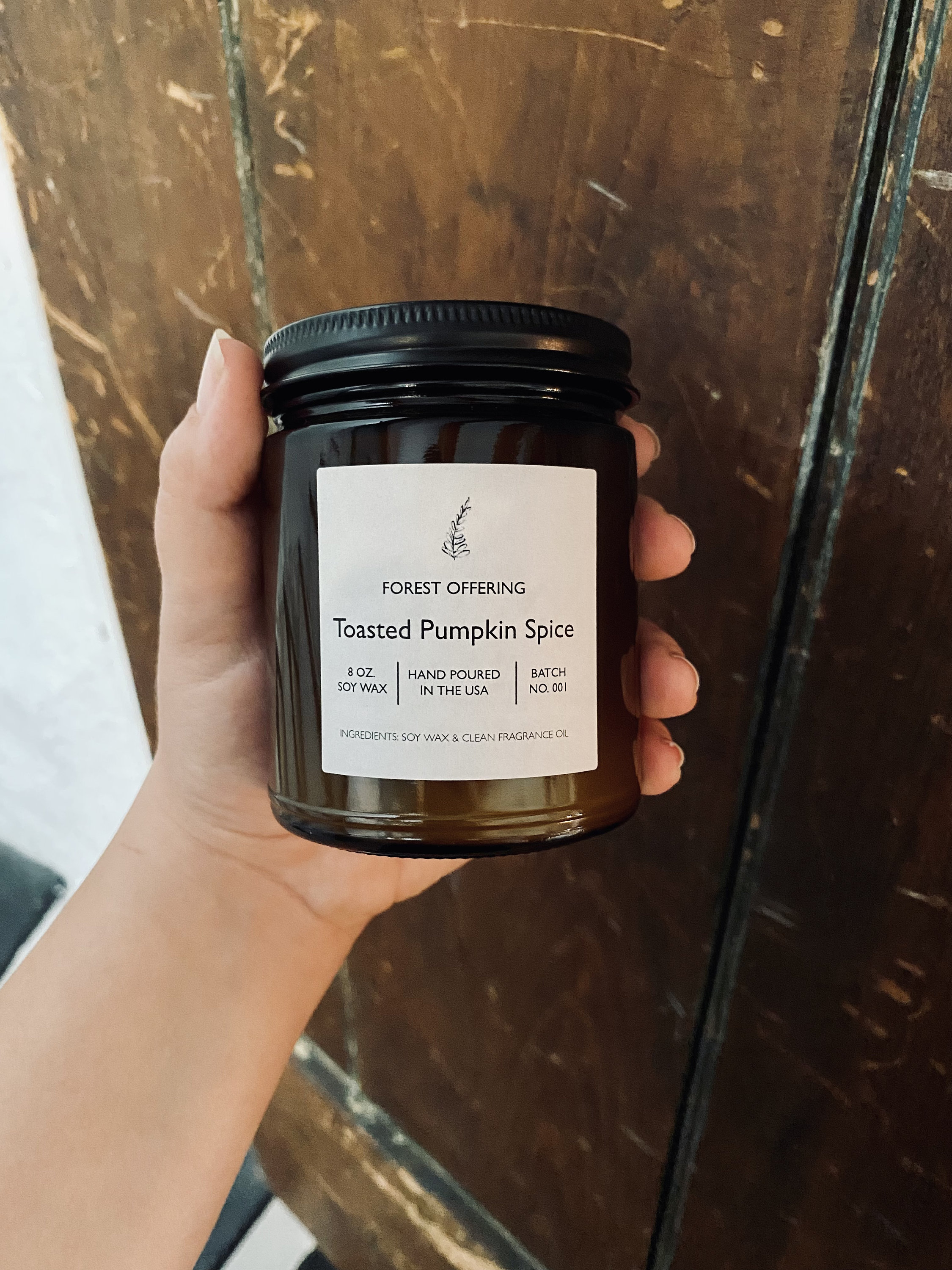 Wooden Wick Candles — Forest Offering