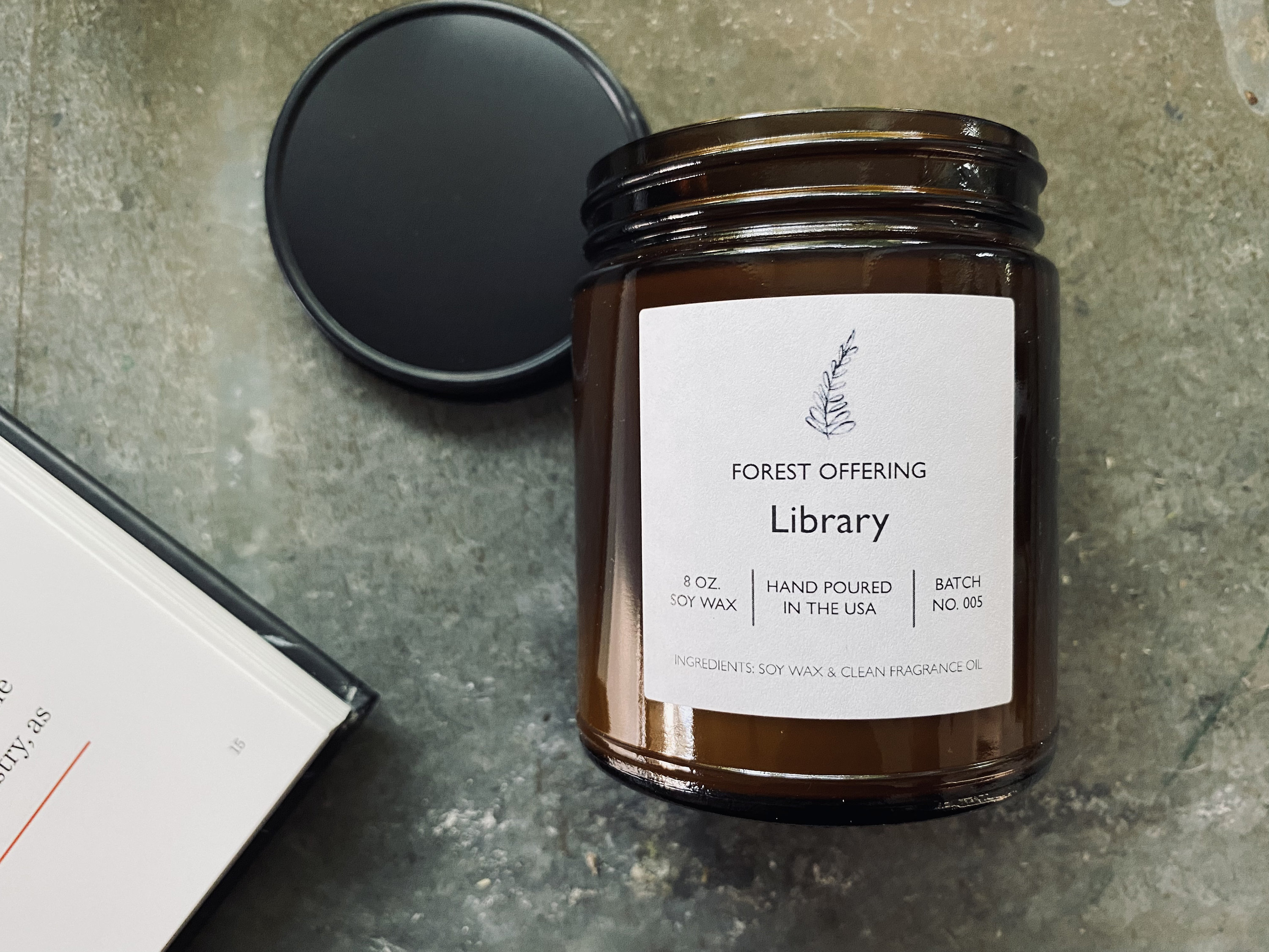 Wooden Wick Candles — Forest Offering