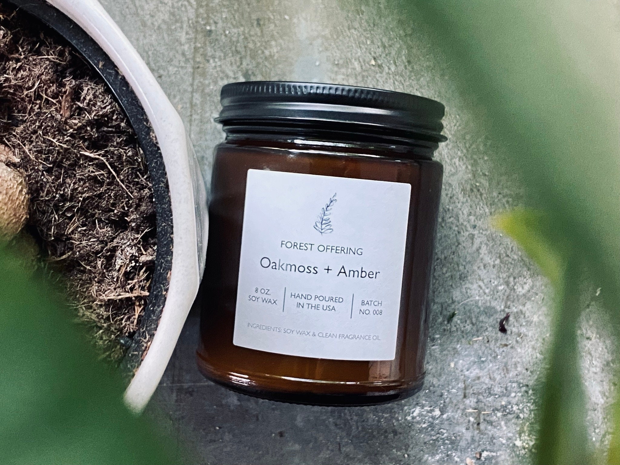 Wooden Wick Candles — Forest Offering