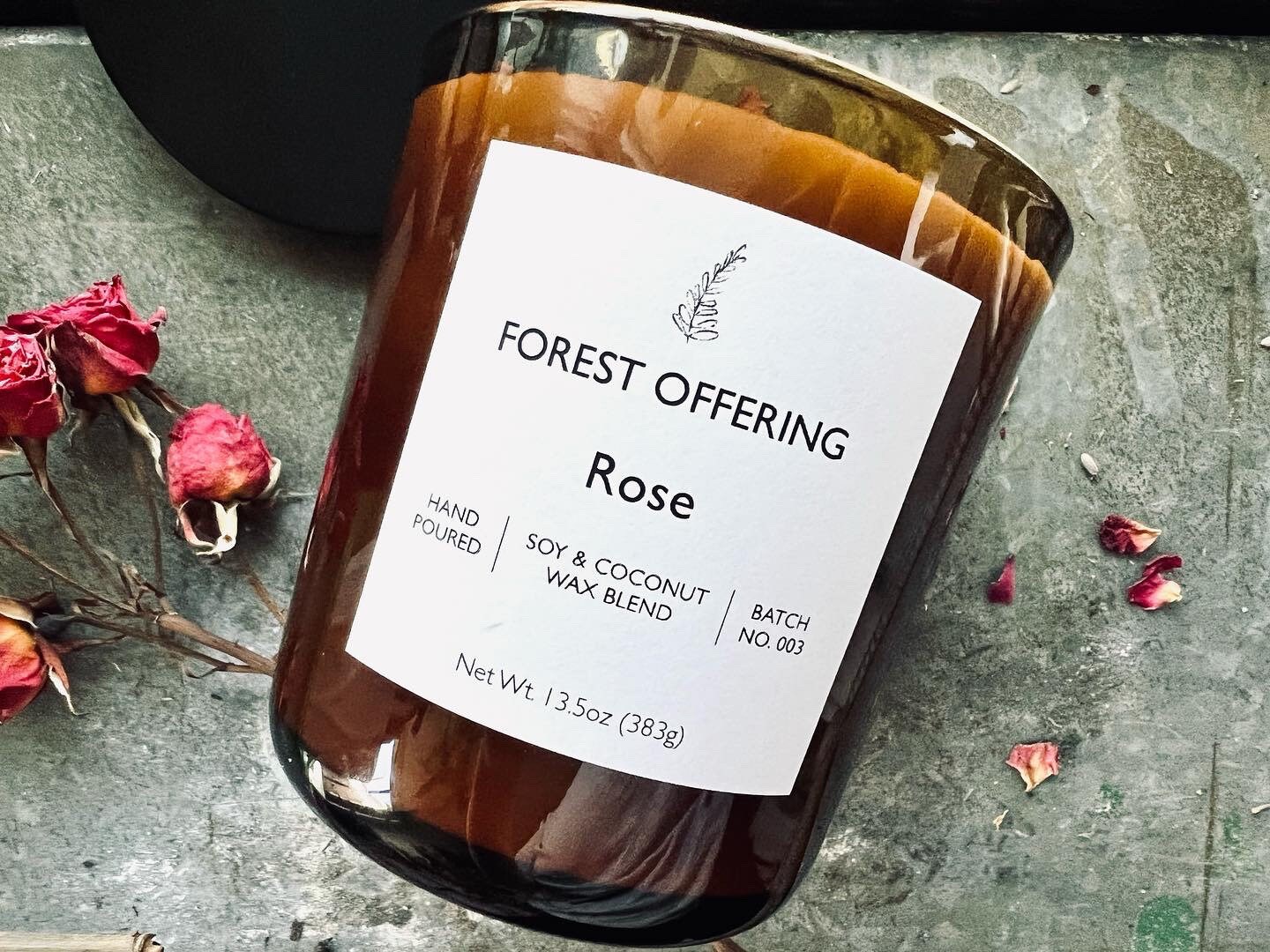 Wooden Wick Candles — Forest Offering