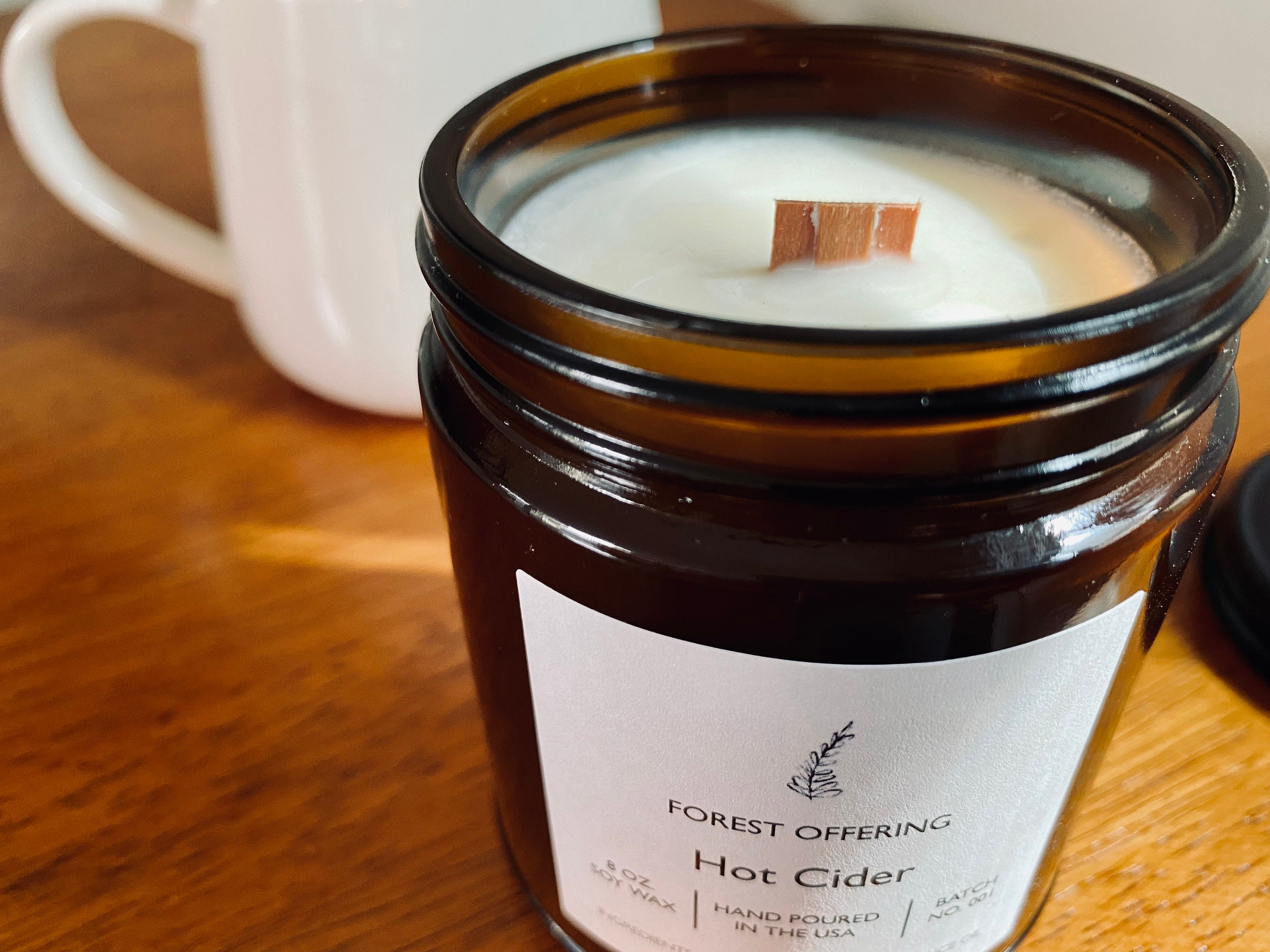 Wooden Wick Candles — Forest Offering