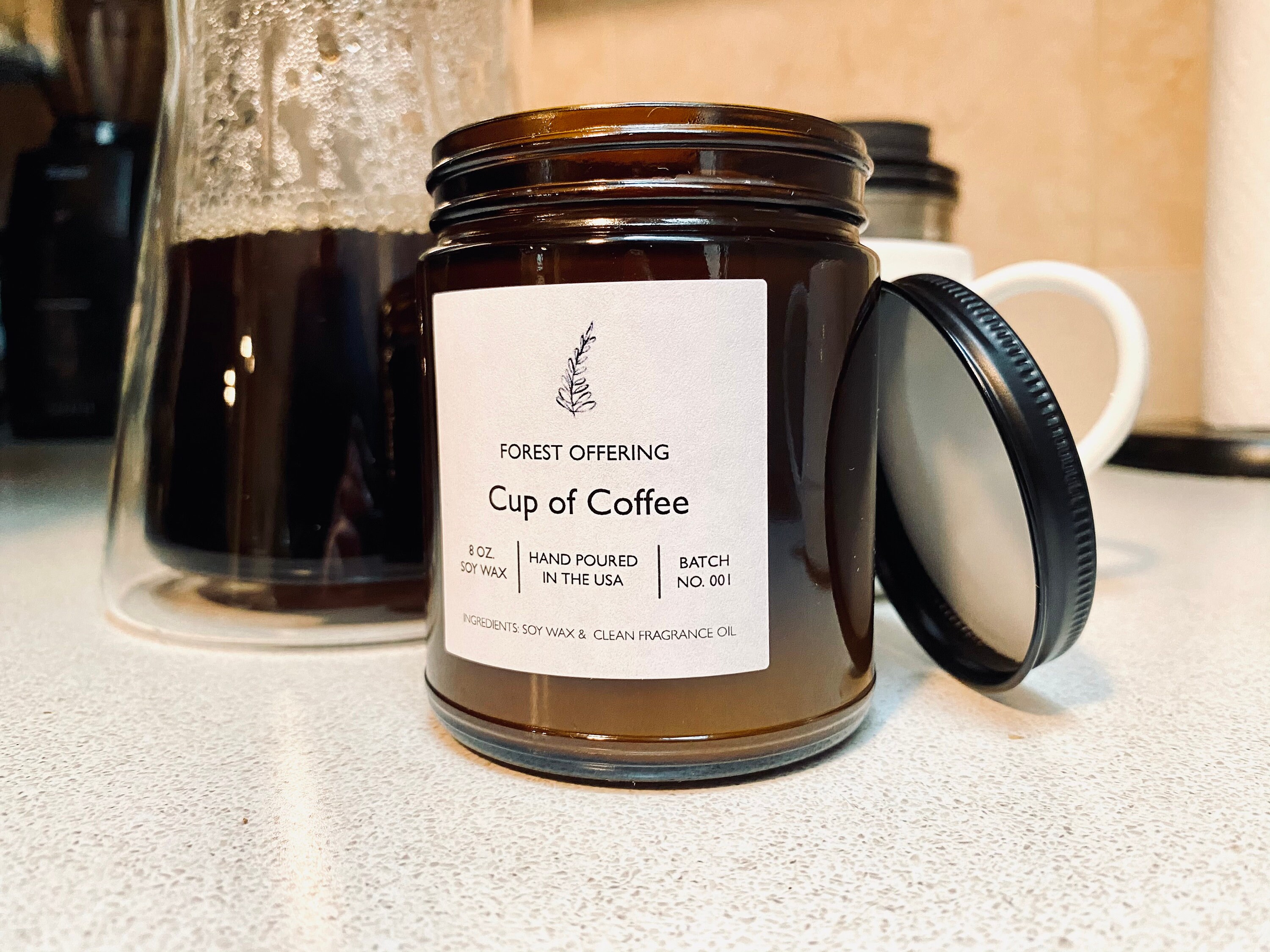 Wooden Wick Candles — Forest Offering