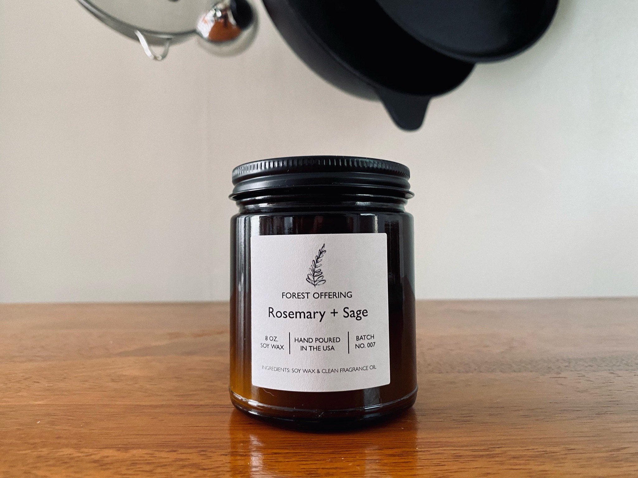 Wooden Wick Candles — Forest Offering