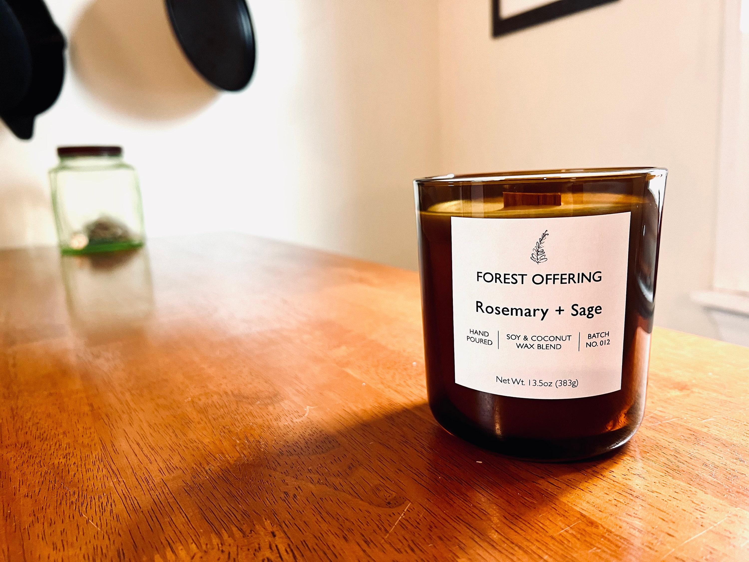 Wooden Wick Candles — Forest Offering