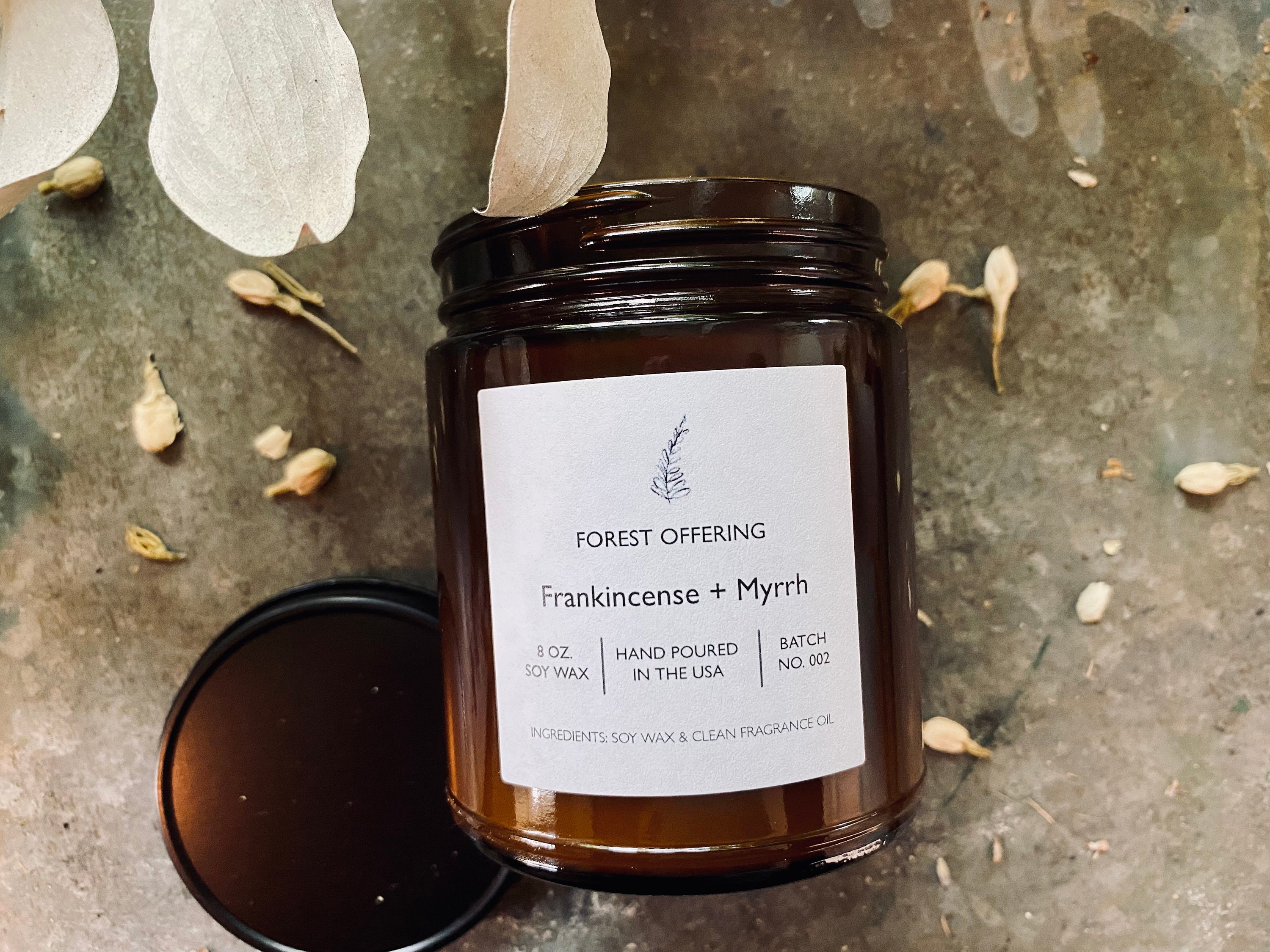 Wooden Wick Candles — Forest Offering