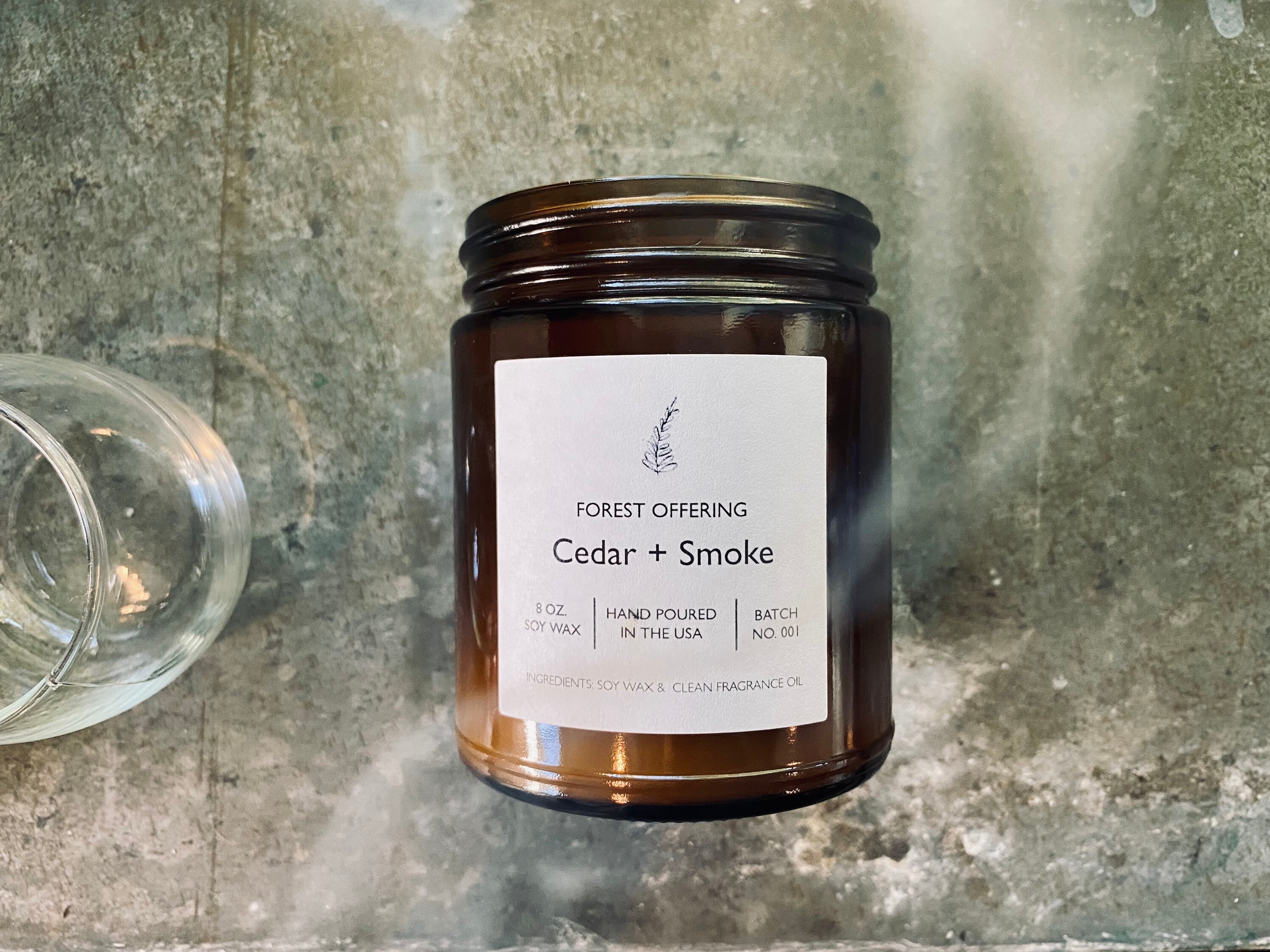 Wooden Wick Candles — Forest Offering