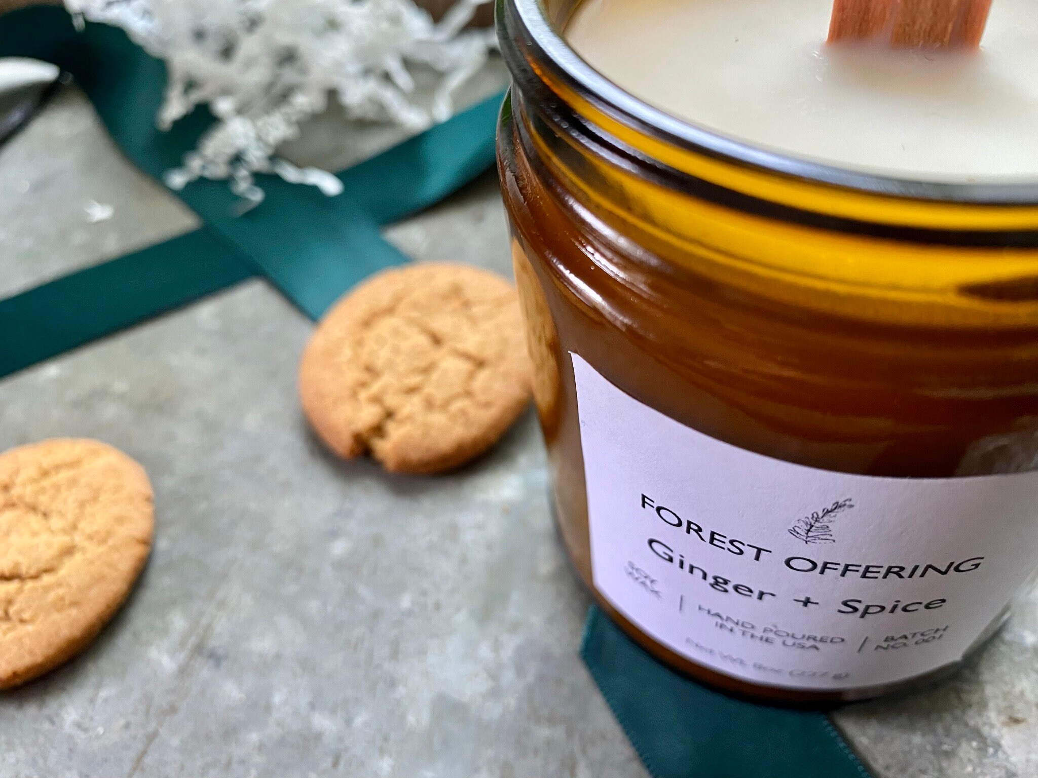 Wooden Wick Candles — Forest Offering