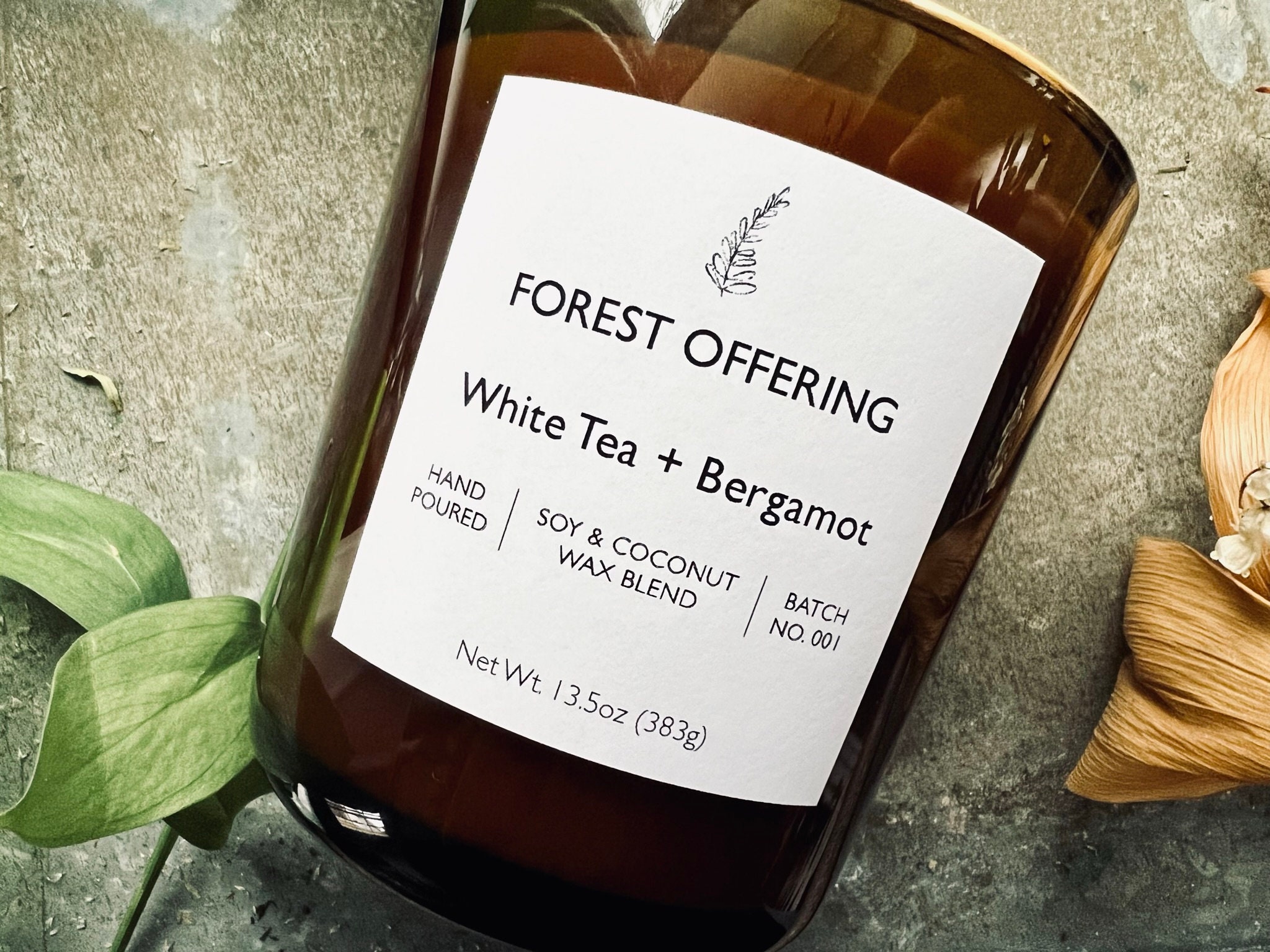 Wooden Wick Candles — Forest Offering