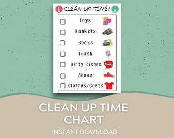 Clean up Chart - Etsy