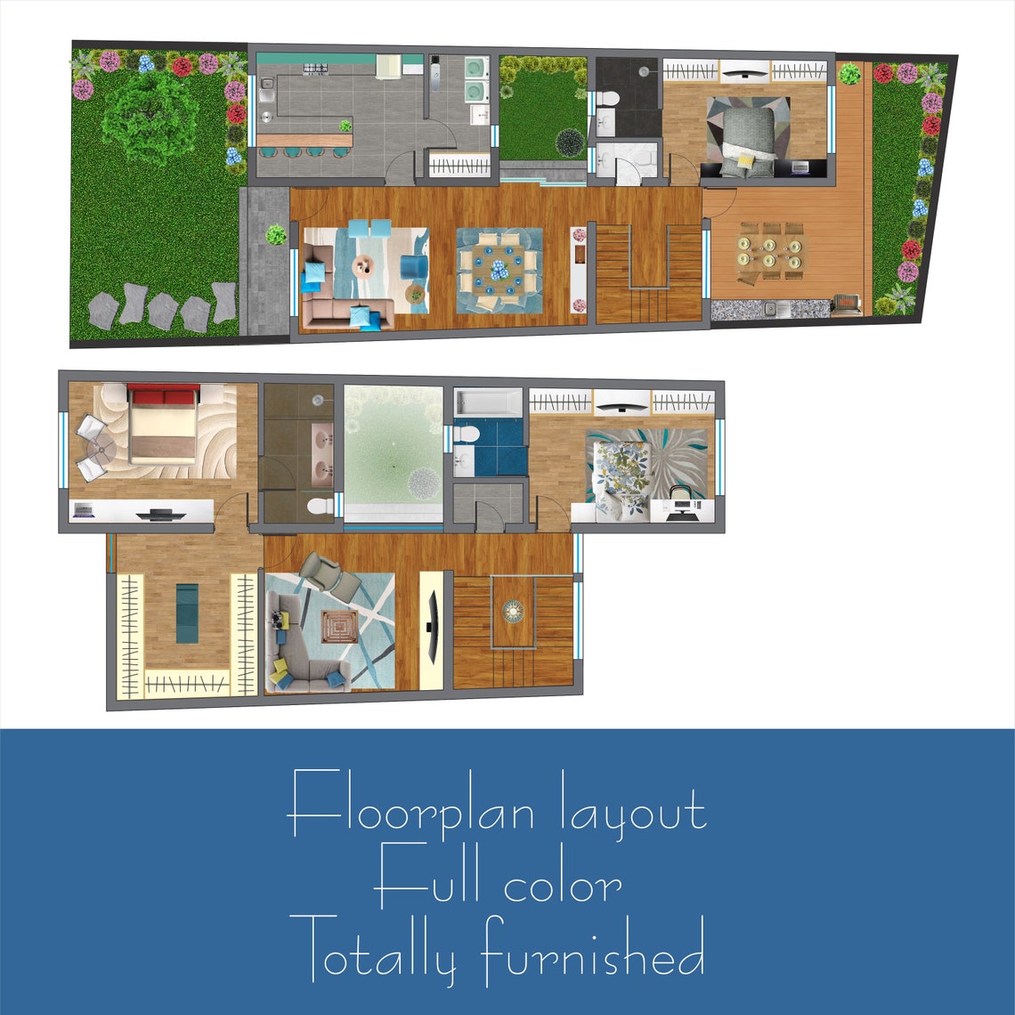 Premium Interior Design, 3d, Moodboard, Color Palette, Custom ...