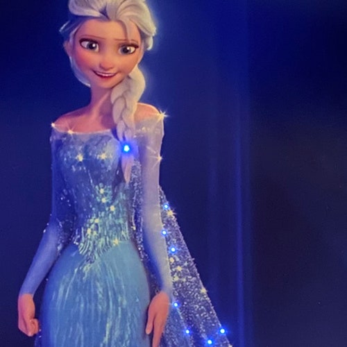 Disney's Elsa From Frozen 2 LED String Lights - Etsy