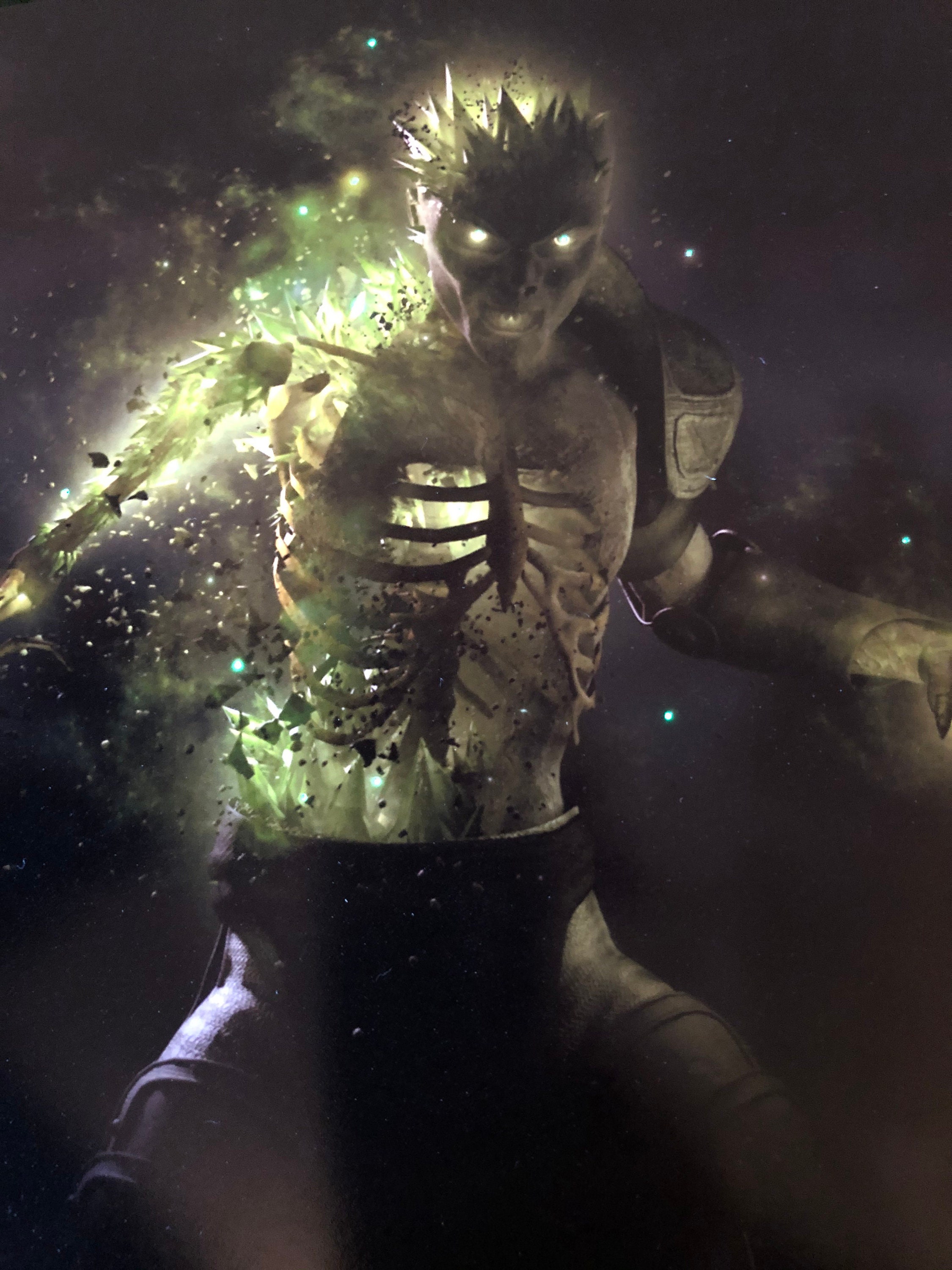 CREEPY Necromancy artwork with LED String Lights | Etsy