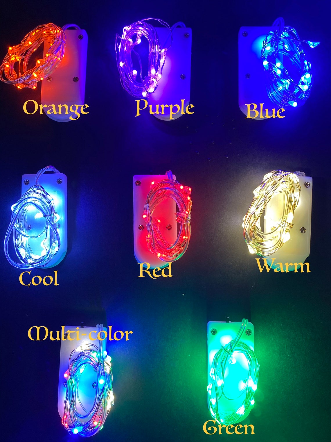 Unique Dungeons and Dragons artwork with LED String Lights | Etsy