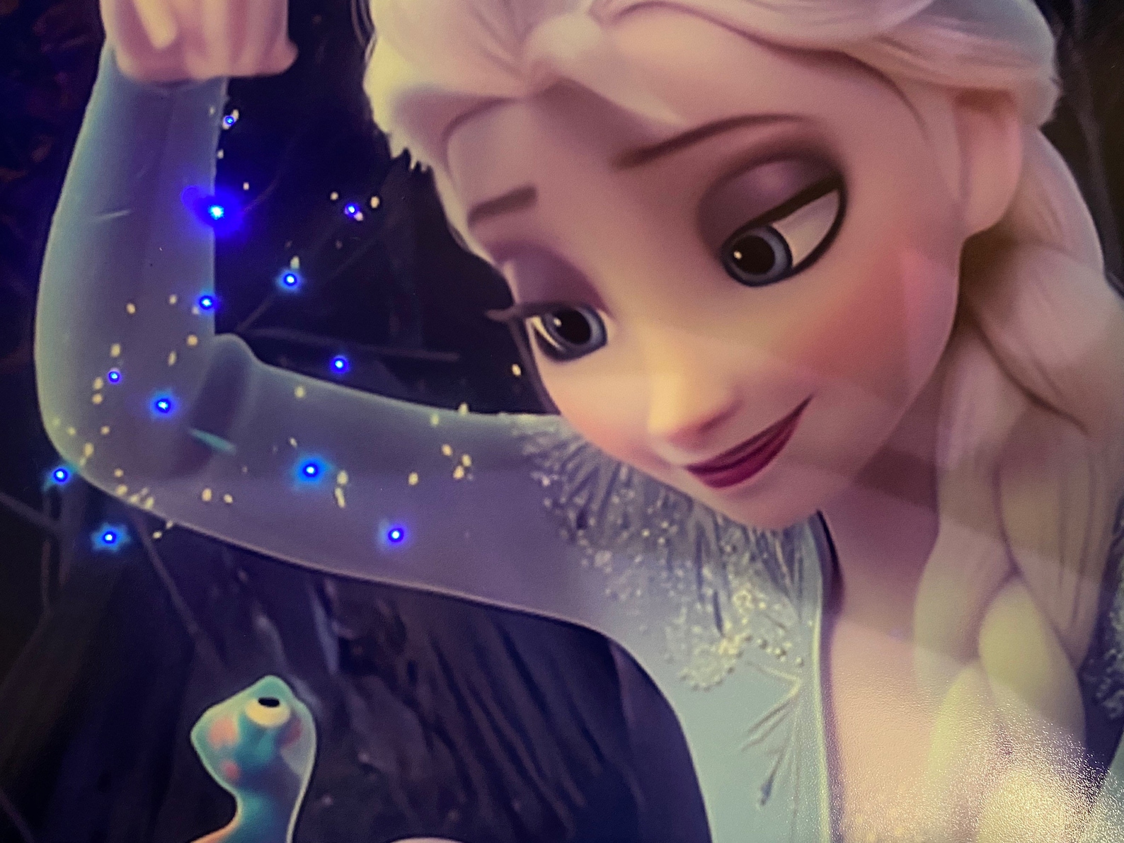 Disney's Elsa Frozen II LED String Light Shadowbox - Etsy