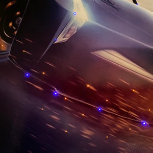 Disney's Cars | Jackson Storm LED String Lights Shadowbox - Etsy