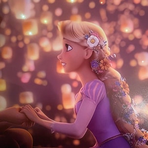 Disney's Tangled LED Shadowbox - Etsy