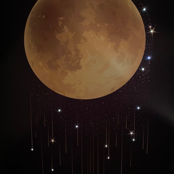 Moon String Lights - Etsy