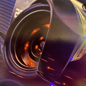 Disney's Cars | Jackson Storm LED String Lights Shadowbox - Etsy