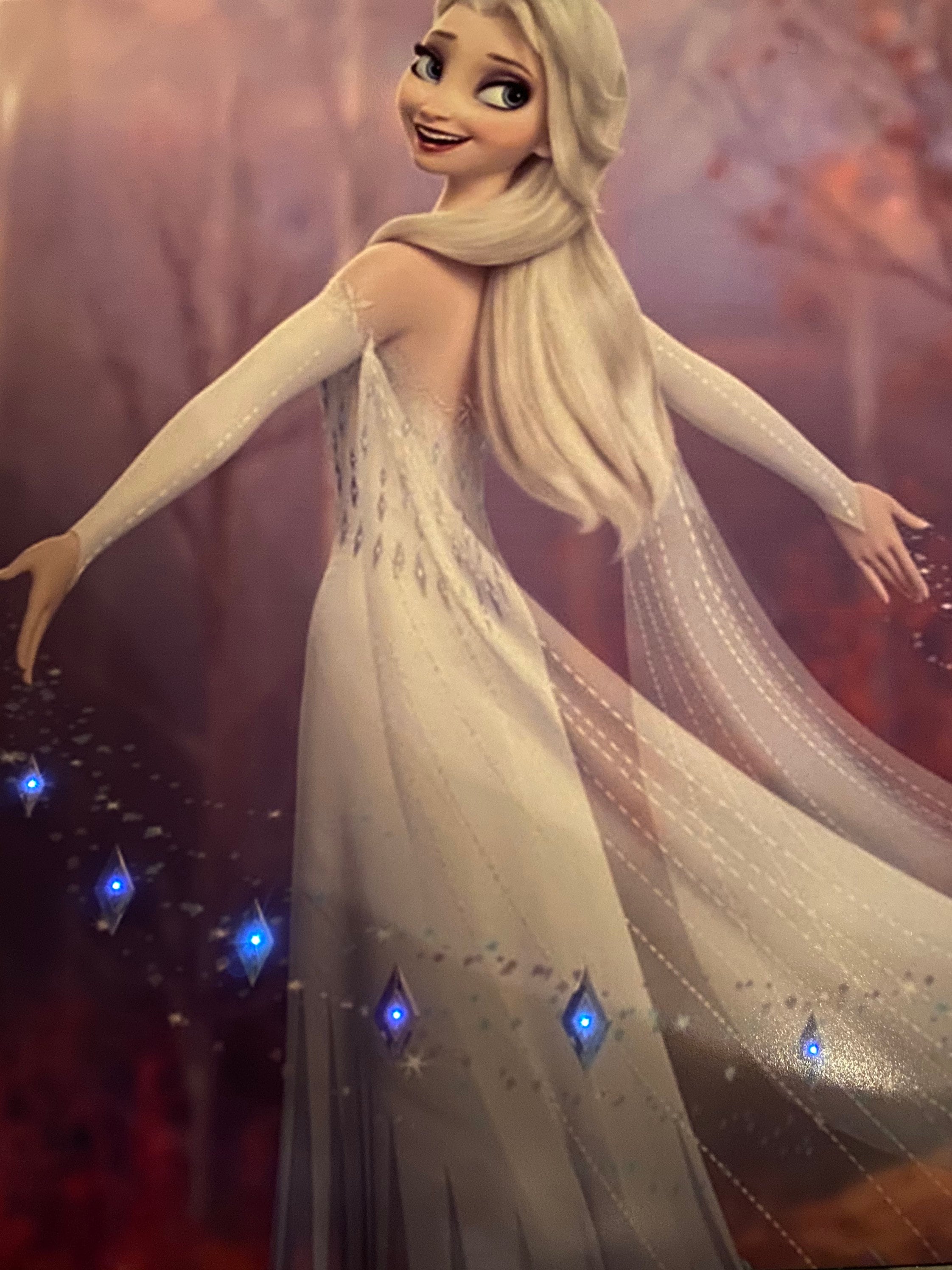 Disney's Elsa From Frozen 2 LED String Lights | Etsy