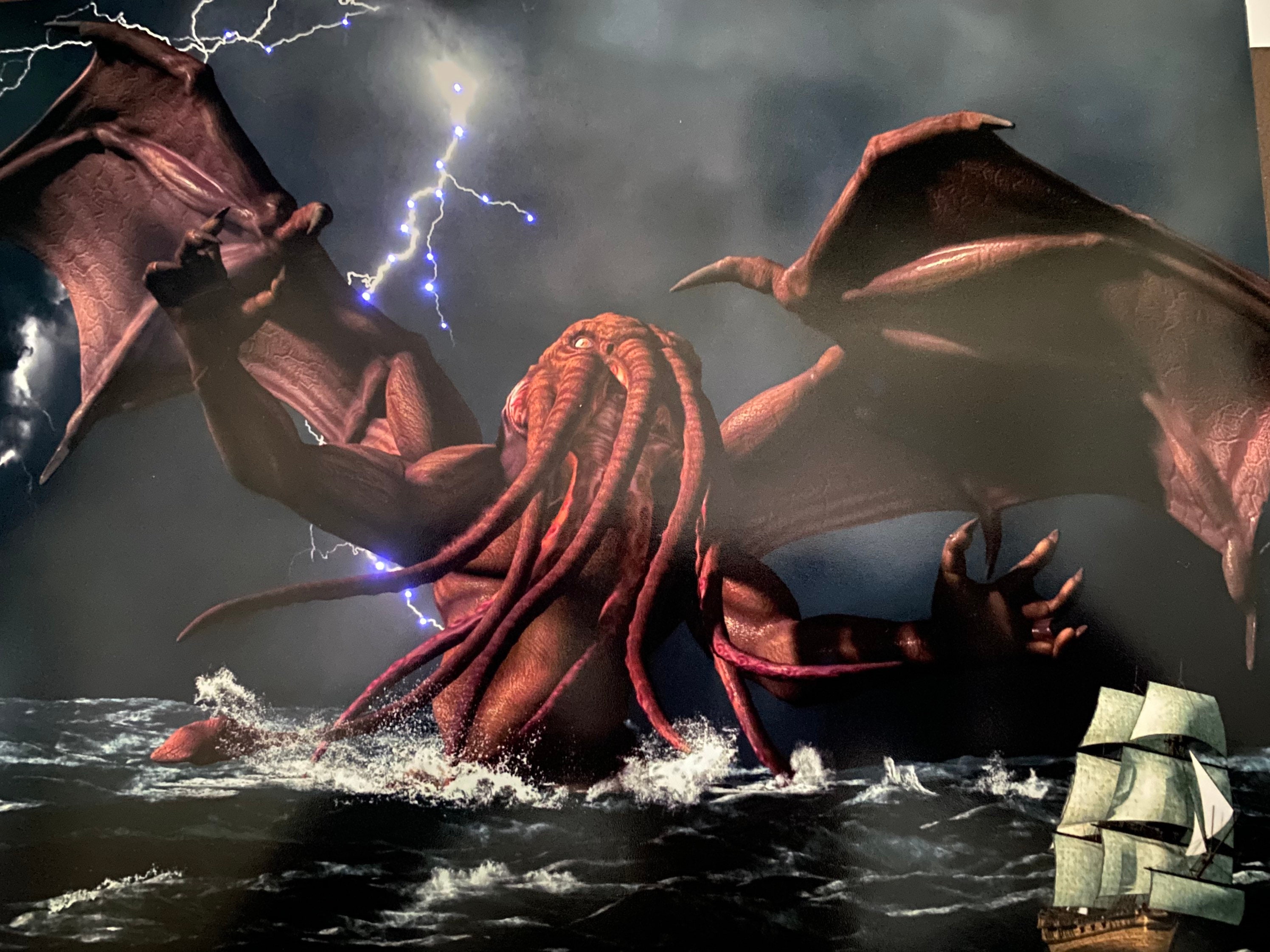 Watch Out the Cthulhu is Coming Check Out the LED String | Etsy